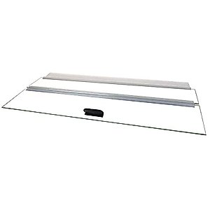 H2Pro 30" Glass Canopy 20 Long/29 Gallon Aquarium Fish Tank (29.21 x 11.69 x 0.16in), Clear, 30GT