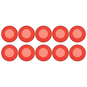 iplusmile Nurse Accessories Ear Plugs Silicone 10Pcs Stethoscope Cover Stethoscope Silicone Cover Stethoscope Part Professional Supplies (Red) Nurse Accessories Ear Plugs Silicone
