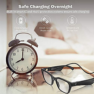 TUSITA Charger Compatible with Bose Frames Alto S/M M/L, Bose Frames Rondo, Bose Frames Soprano, Bose Frames Tenor - USB Magnetic Charging Cable 3.3ft 100cm - Audio Sunglasses Accessories