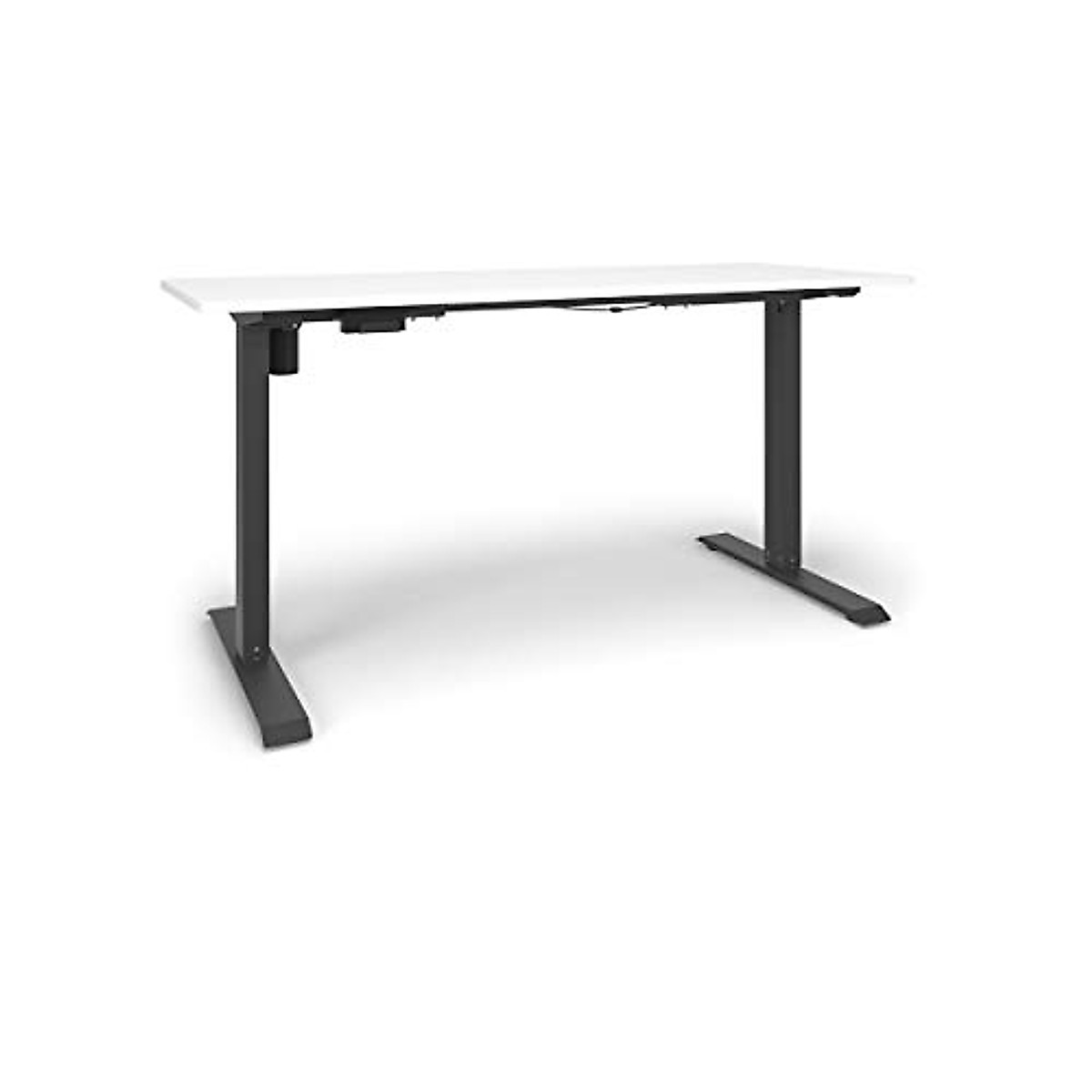 HON Basyx BSXHW2460 Height Adjustable Desk, 24 x 60, White