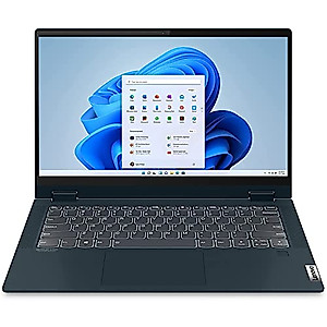 Lenovo IdeaPad Flex 5 2-in-1 Laptop, 14.0" FHD IPS Touch Screen, Intel i5-1135G7, 16GB RAM, 512GB PCIe SSD, Webcam, Backlit Keyboard, Fingerprint Reader, USB-C, Wi-Fi 6, Windows 11 Home