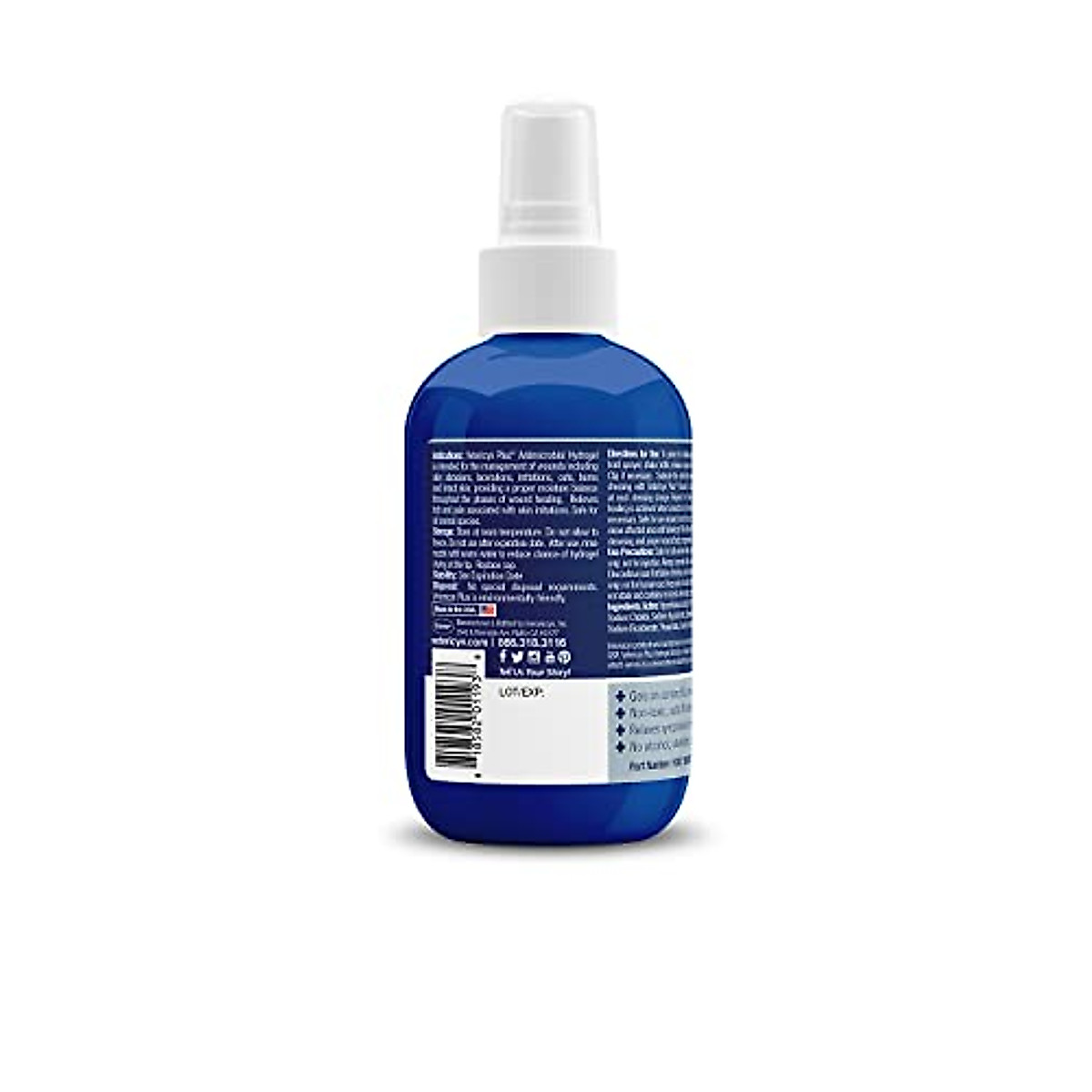 Vetericyn Plus Dog Wound Care Hydrogel Spray | Healing Aid and Wound Protectant, Sprayable Gel to Relieve Dog Itchy Skin, Safe for All Animals. 3 Ounces