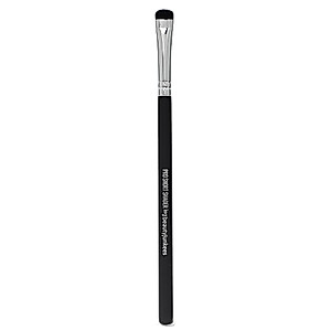 Smudge Makeup Brush Eye Shadow Brush - Short Shader Eyeshadow Smudger Tool, Small Flat Bristles for Blending Eyeliner Smokey Eye, Precision Cut Crease, Outer V, Corner Highlighter, Eyebrow Concealer