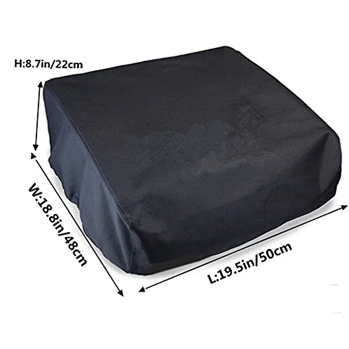 ZBXFCSH Heavy Duty Grill Cover for Blackstone 17 Inch Camp Chef Griddle with The Hood, 600D Heavy Duty Cover - Heighten