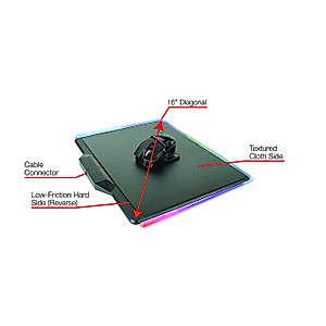 Mad Catz The Authentic R.A.T. AIR Wireless Power Gaming Mouse with Charging Pad - Black