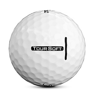 Titleist Tour Soft Golf Balls, White, (One Dozen)