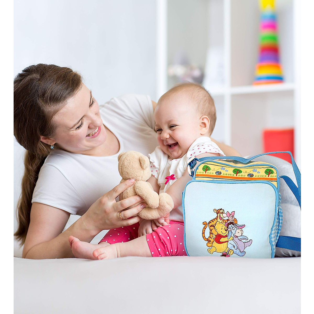 Disney Winnie the Pooh Mini Diaper Bag - Blue