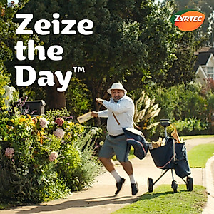 Zyrtec Children's Dye-Free Chewables for 24 Hour Allergy Relief, 10 mg Cetirizine HCl Antihistamine Tablets, Kids Allergy Medicine Relieves Sneezing & Itchy Nose & Throat, Grape, 24 ct