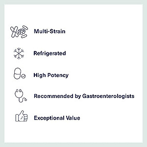 VSL#3® Probiotics Medical Food for Dietary Management of Irritable Bowel Syndrome (IBS), High Potency & Dose, 1 Gastro Recommended Multi-Strain Probiotic, 112.5 Billion CFU, 60 Capsules, 2 Pack