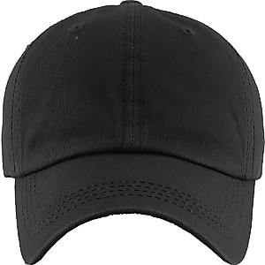 PONY-CLASSIC BLK Classic Plain Ponytail Messy High Bun Headwear Adjustable Cotton Trucker Mesh Glitter Hat Baseball Cap (Adjustable, Black Classic)