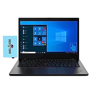 Lenovo ThinkPad L14 14.0" 60Hz Touchscreen FHD IPS Business Laptop (Intel i5-1135G7 4-Core, 32GB RAM, 1TB PCIe SSD, Intel Iris Xe, Killer WiFi 6E, Bluetooth 5.3, Webcam, HDMI, Win 10 Pro) with Hub