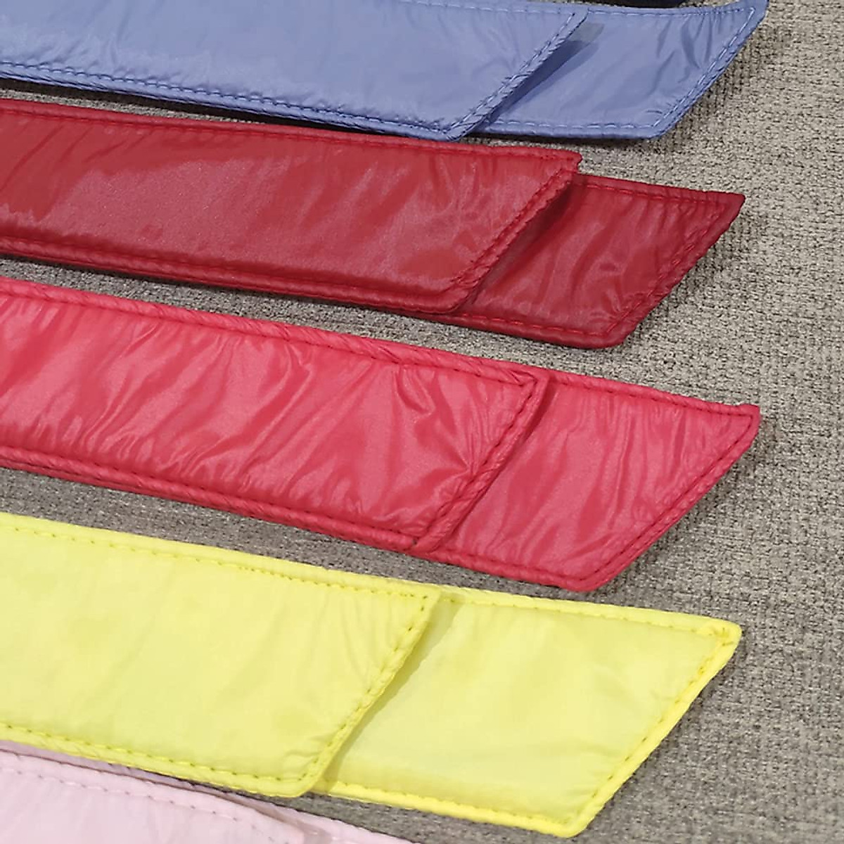 Tong Gu 1X Women Cotton Puffer Ribbon Sash Belt Waistband for Down Coat (Matte Black)