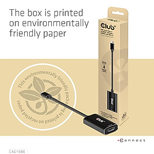 Club 3D USB Type-C to HDMI 4K 120Hz HDR10 with DSC 1.2 Active Adapter M/F CAC-1586