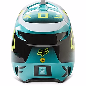 Fox Racing V1 Motocross Helmet, LEED Teal, Medium