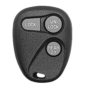 Key Fob Replacement for 1997 1998 1999 Chevrolet Tahoe Car Remote Keyless Entry FCCID:ABO1502T, 16245100-29, 16245102 ;by AUTO KEY MAX (1)