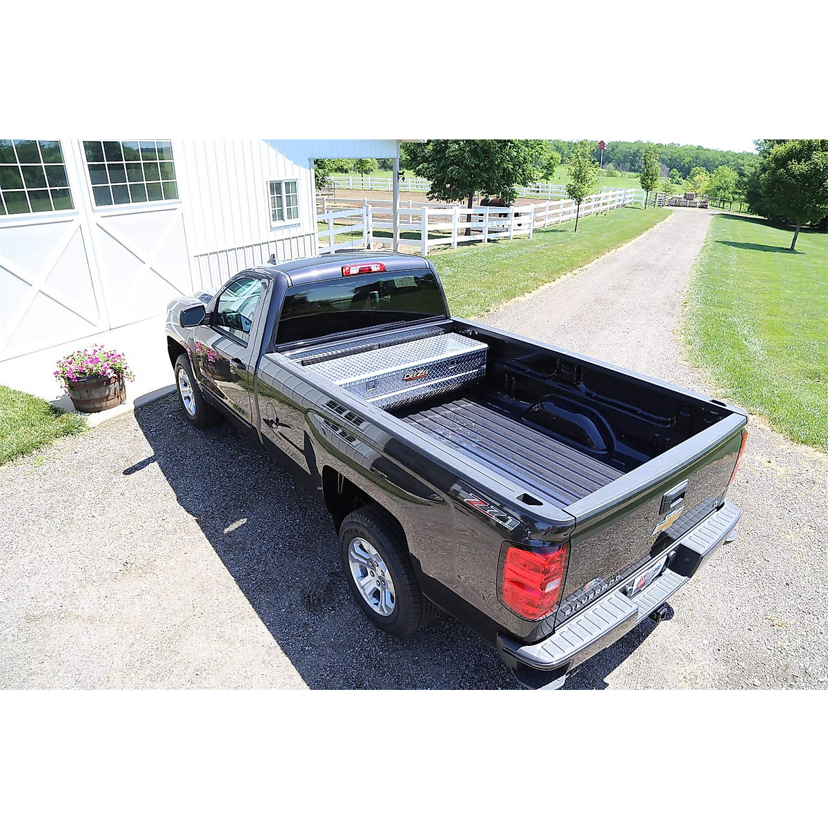 Dee Zee DZ8556 56" Red Label Utility Chest - Slanted Front