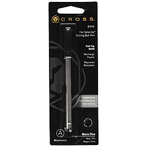 Cross Selectip Porous-Point Refills Fine Black