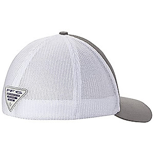 Columbia unisex adult PFG Mesh Ball Cap, Titanium, Hook, Small-Medium US