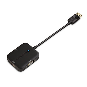 Cable Matters DisplayPort to HDMI Adapter with VGA and DVI 3-in-1 Adapter - Supporting 4K Resolution via HDMI