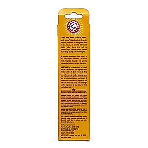 Arm & Hammer for Pets Clinical Care Dental Gum Health Enzymatic Toothpaste for Dogs | Soothes Inflamed Gums | Dog Toothpaste is Safe for All Dogs and Puppies, Beef Flavor, 2.5 Ounces