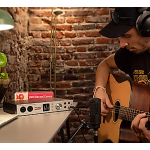 Antelope Audio Discrete 4 Synergy Core Desktop Audio Interface for Music Professionals - Thunderbolt & USB 4 Channel Microphone Preamp Recording, Streaming Studio Audio Interface w/37 FX Included