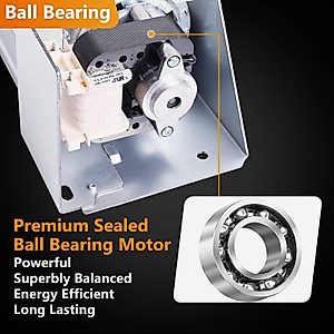 Criditpid FBK-250 Fireplace Blower Kit for Astria, Lennox, Superior, Fireplace Bolwer Fan Kit for Rotom HB-RB250 HBRB250 80L86, Fan Blower Kit for Superior BCI-42 BC-36 DR-500CMN, Lennox MPD3530CNM