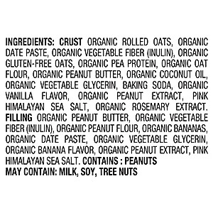 Sprout Organics, PB & Yayz Toddler Snack Bars, Peanut Butter & Banana, 5 Individual Bars 1.02 oz Each (6-boxes)