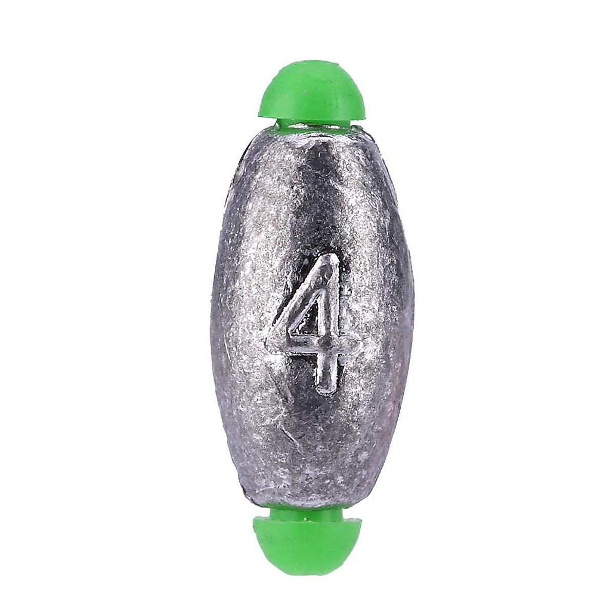 Fishing Weights Removable Sinkers Fishing Sinker Tackle Kits 5 Sizes 10Pcs a Pack(4g)