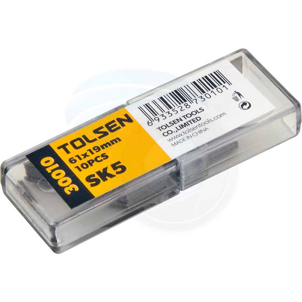 50Pcs Utility Knife Razor Blade Refill Replacement Double Sided Blades