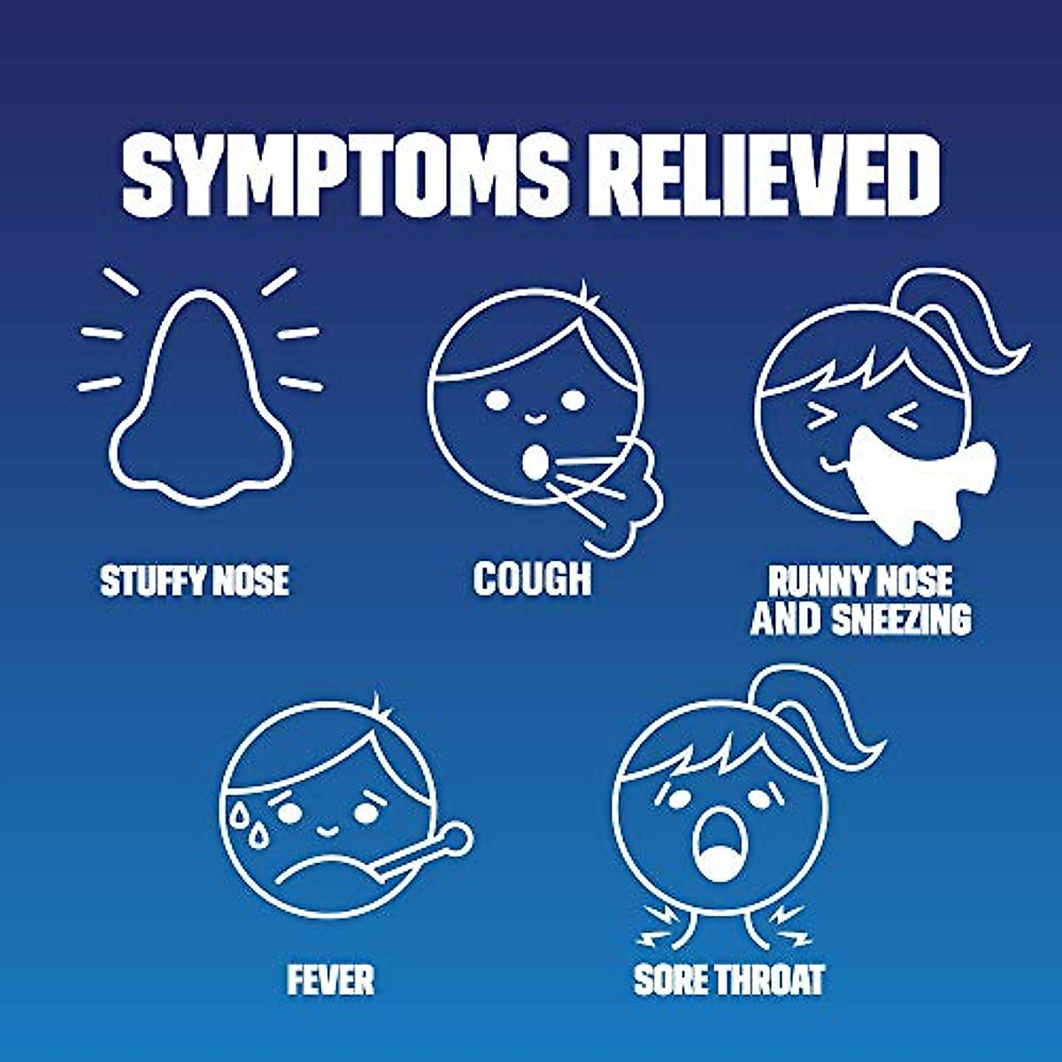 Mucinex Cold and Fever, Children's Multi-Symptom, Night Time Cold Liquid, Mixed Berry, 4oz, Reduces Fever, Controls Cough, Relieves Stuffy Nose, "Packaging May Vary"