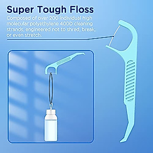 Frehut 150 Count Orthodontic Flossers for Braces, with a Travel Case