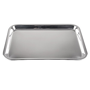 Lindy's 8W20 heavy baking sheet, 12.25" x 16.75", silver