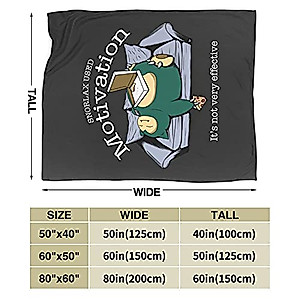 Interesting Flannel Fleece Blanket for Beding Cozy Plush Throw Blanket Lightweight Decorative Blanket Air Conditioner Blanket Towel for Couch Sofa Chair Office Travelling Camping Gift 60"X50"