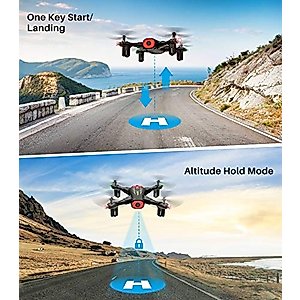 Syma X400 Mini Drone with Camera for Adults & Kids 720P Wifi FPV Quadcopter with App Control, Altitude Hold, 3D Flip, One Key Function, Headless Mode, 2 Batteries, Easy to Fly for Beginners