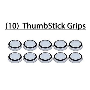 5 Pairs 10 Pcs Silicone Cap Joystick Thumb Grip Protect Cover for Ps3 Ps4 Ps5 Xbox 360 Xbox One Xbox Series X Wii U NSwitch Pro Controllers Game Controllers