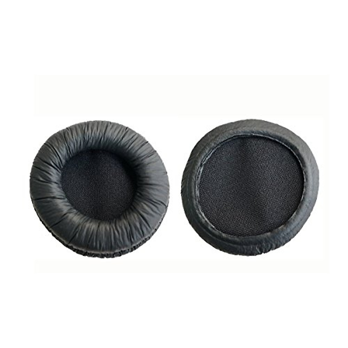 Headset Repair Parts Ear pad for Sennheiser PX100 PX100ii PX200 PX200ii PXC150 PXC250 PXC300 PMC250 PMX200 On-Ear Headphones Earmuffs Ear Pad(Earpads Leather Cushion+Headband Earmuff) (Black)