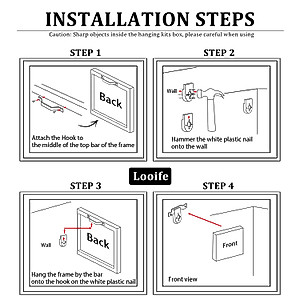 Looife Abstract Canvas Wall Art, 12x16 Inch Modern Blue and Yellow Abstract Graffiti Lines Art Painting Prints, Artwork Wall Decor for Living Room Office and Bedroom