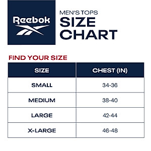 Reebok Men’s Undershirts – Soft Breathable A-Shirt Tank Top (3 Pack), Size Large, All White