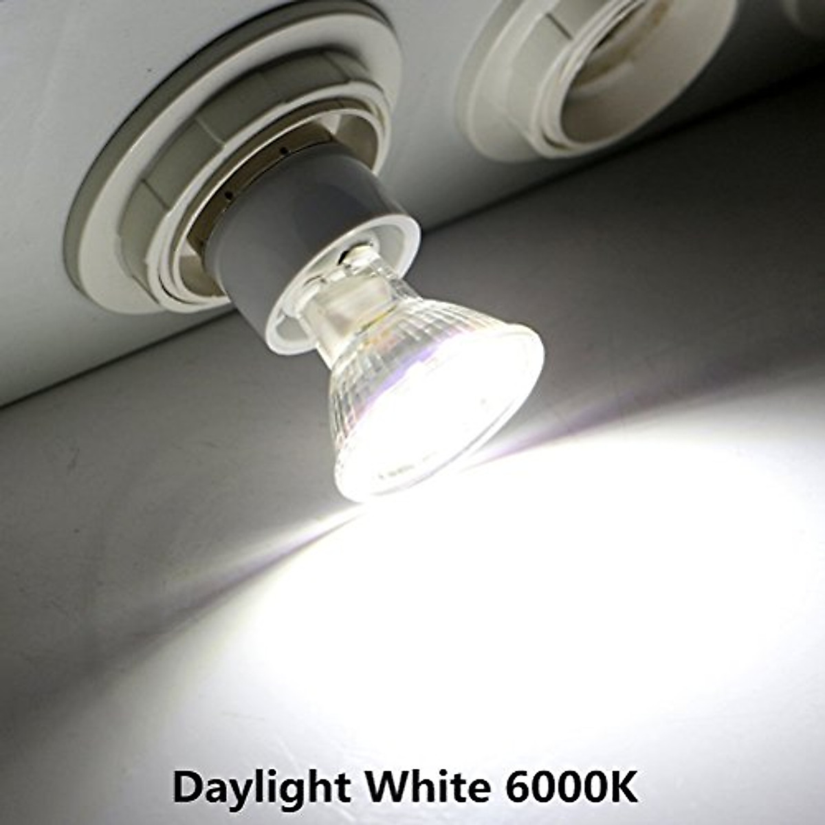 LED MR11 Light Bulbs 2W, 12V 20W Halogen Replacement, GU4 Bi-Pin Base, Daylight White 6000K (Pack of 4)