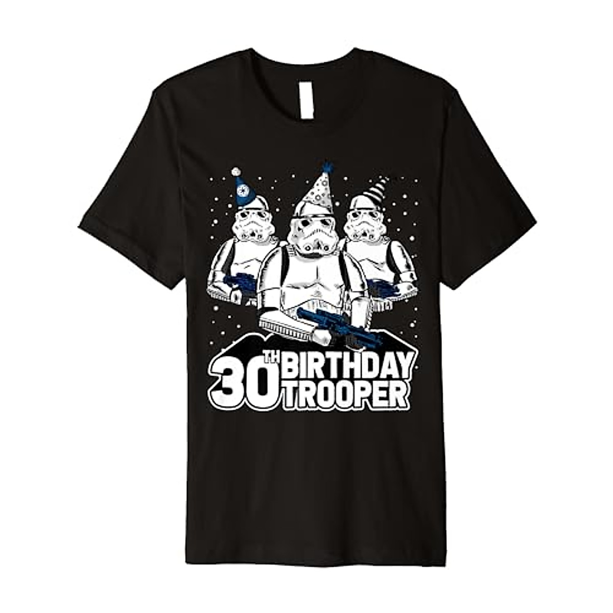 Star Wars Stormtrooper Party Hats Trio 30th Birthday Trooper Premium T-Shirt