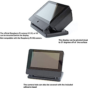 SmartiPi Touch Pro for Raspberry Pi 3,4, and 5 (Large - Without External Micro SD Card Access)