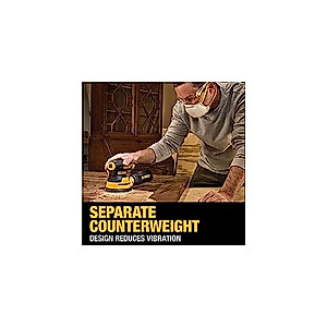 DEWALT Random Orbit Sander, Variable Speed, 5-Inch (DWE6423)