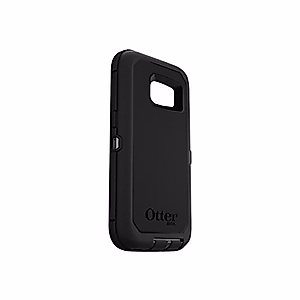OtterBox Samsung Galaxy S7 Defender Series Case - BLACK, rugged & durable, with port protection, includes holster clip kickstand