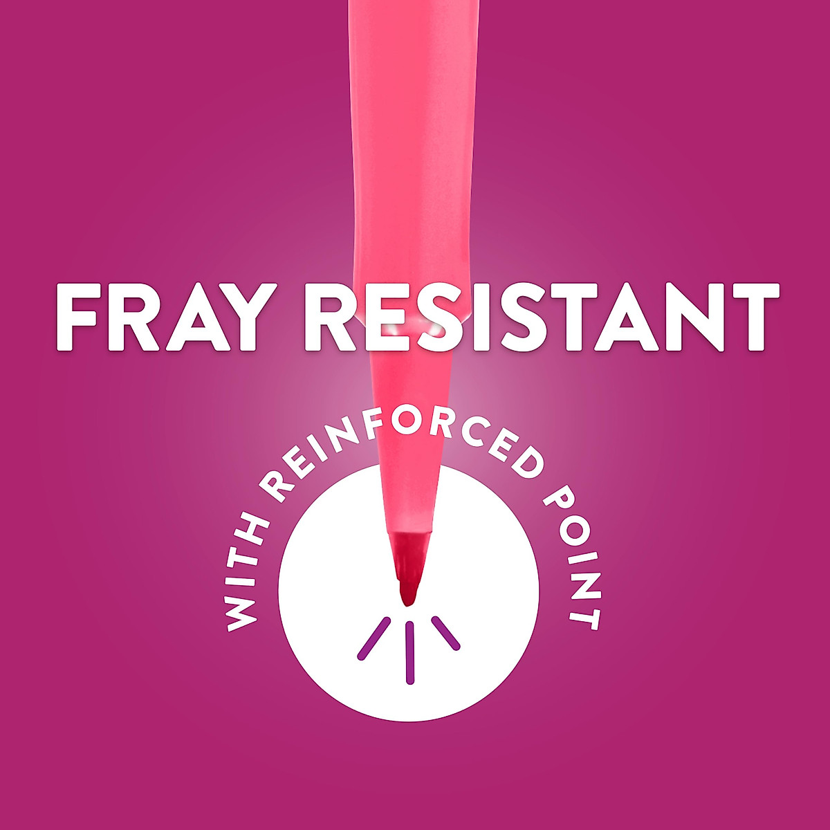 Paper Mate Flair Felt Tip Pens, Medium Point (0.7mm), Black, 4 Count