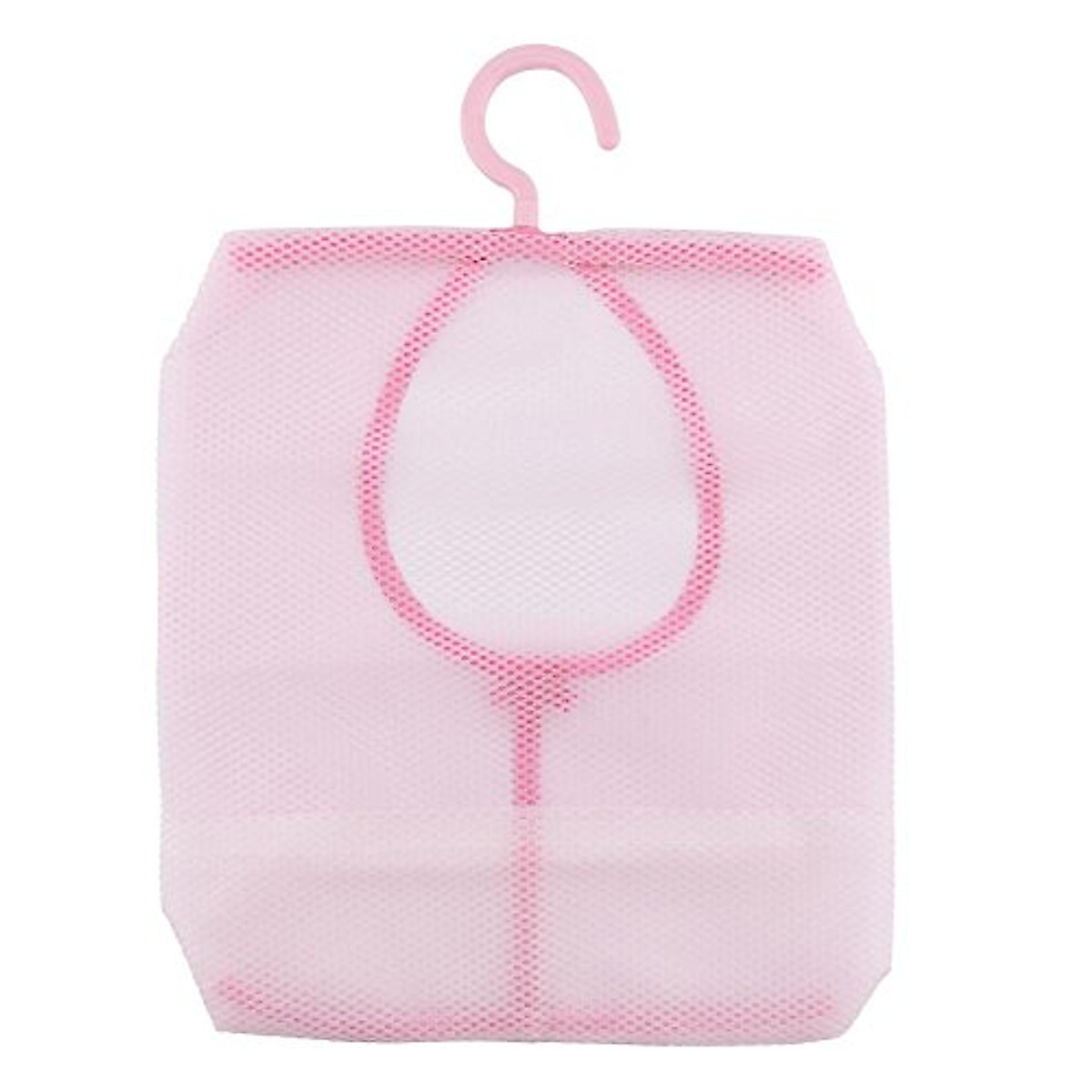 Estink Hanging Mesh Drying Bag, PP and Polyester Material Multipurpose Clothespin Storage Organizer with Hanger for Laundry Kitchen Bathroom