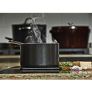 Epicurean Trivet, 7-Inch by 7-Inch, Slate/Black,010-07070203