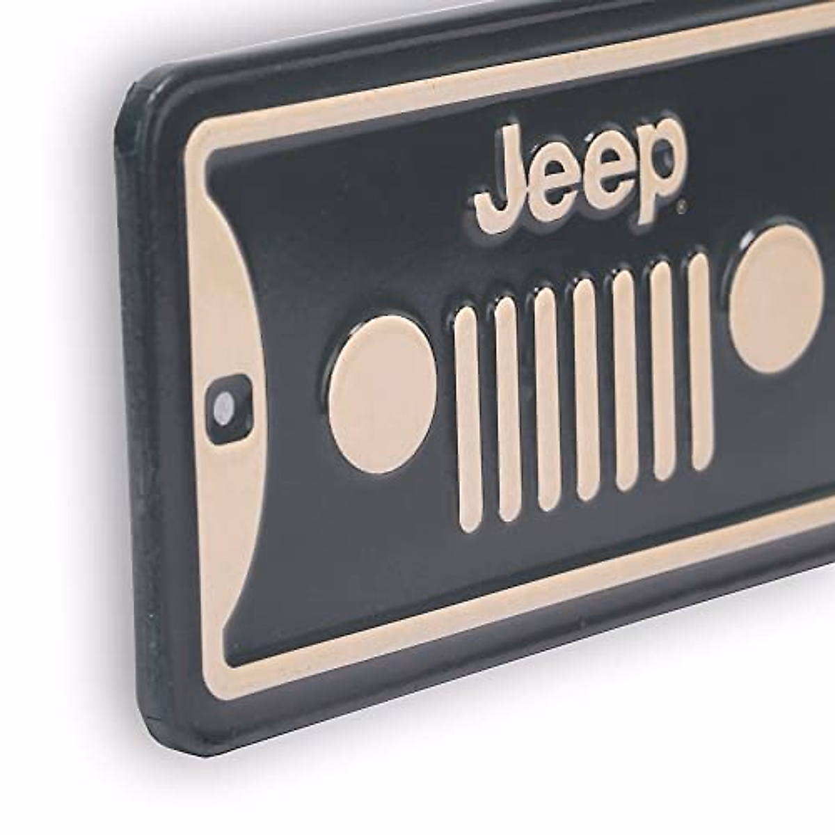 Open Road Brands Jeep Four Wheel Drive Street Sign - Jeep Metal Street Sign for Garage, Man Cave or Shop