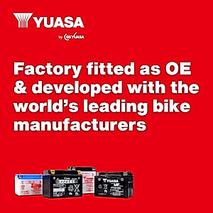 Yuasa YUAM727ZS YTZ7S Factory Activated YTZ High Performance AGM Battery