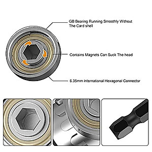 Impact Grade Driver Sockets Adapter Extension Set Drill Bit + Right Angle Driver, 3Pcs 1/4 3/8 1/2" Universal Socket Adapter Set, 105 Degree Right Angle Screwdriver set Drill Hex Bit Socket Adapter