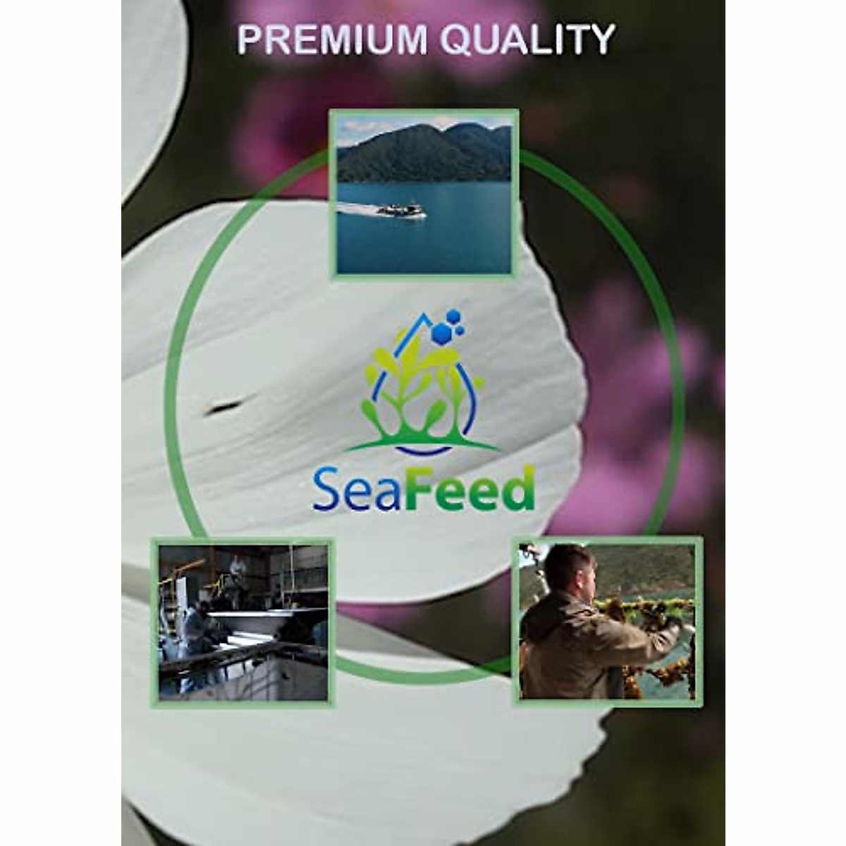 SeaFeed New Zealand Liquid Seaweed Fertilizer 33.8oz Liquid Plant Food for Indoor Plants Vegetables Trees and Lawns | Liquid Lawn Fertilizer